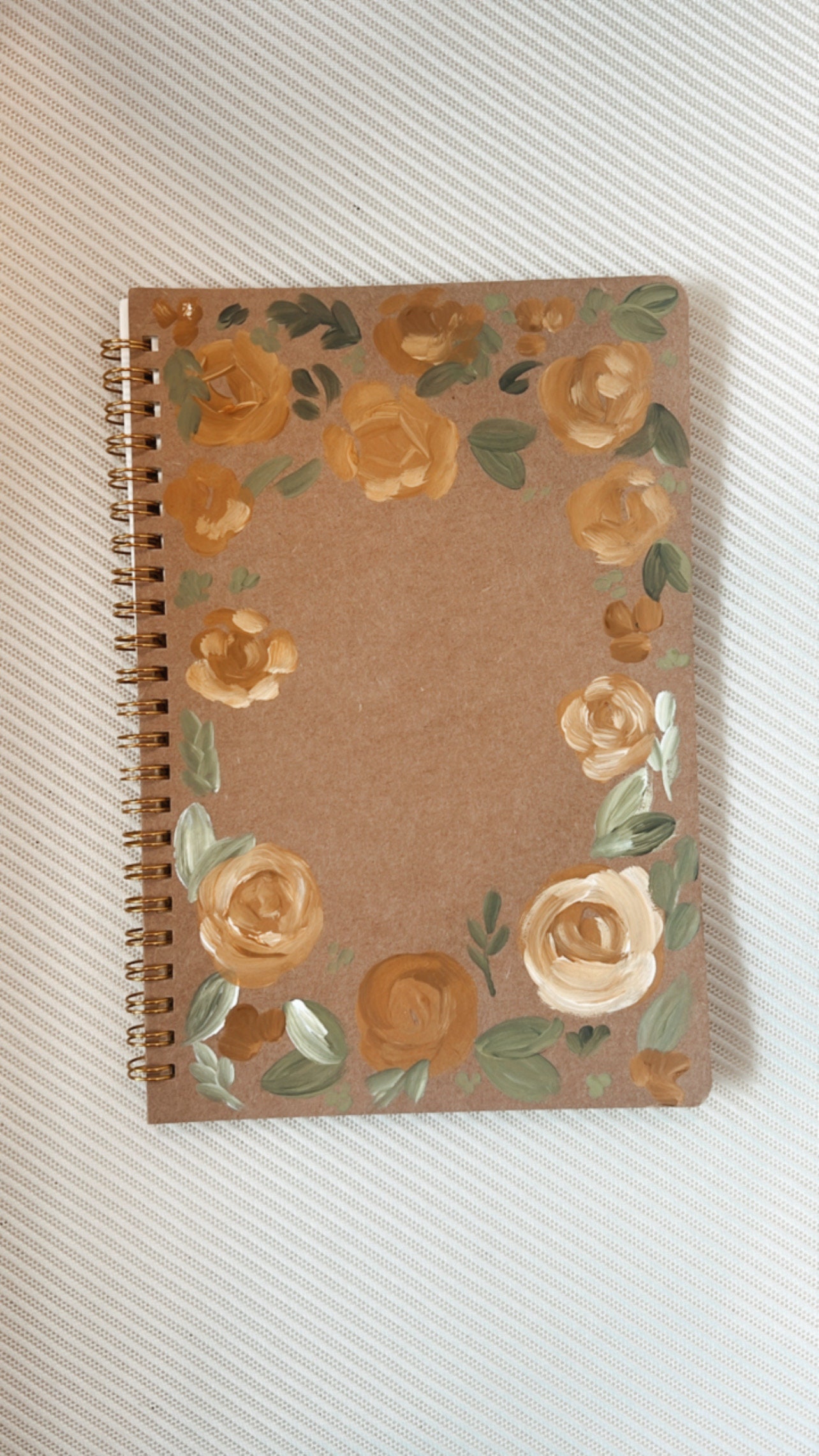 SEMI CUSTOM Hand Painted Spiral Bound Notebook Lined Pages Journal - Etsy