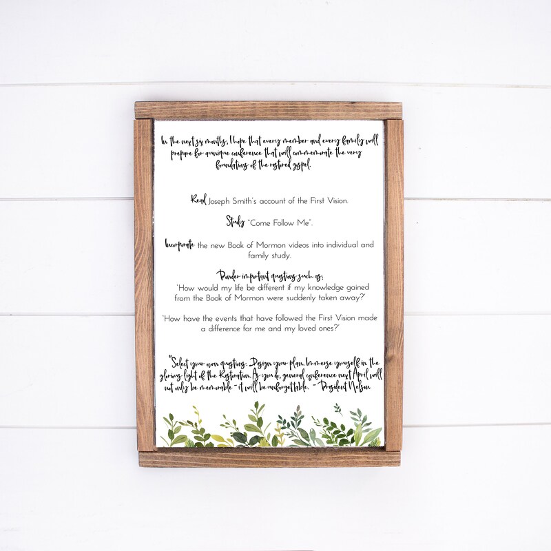 General Conference October 2019 - Etsy