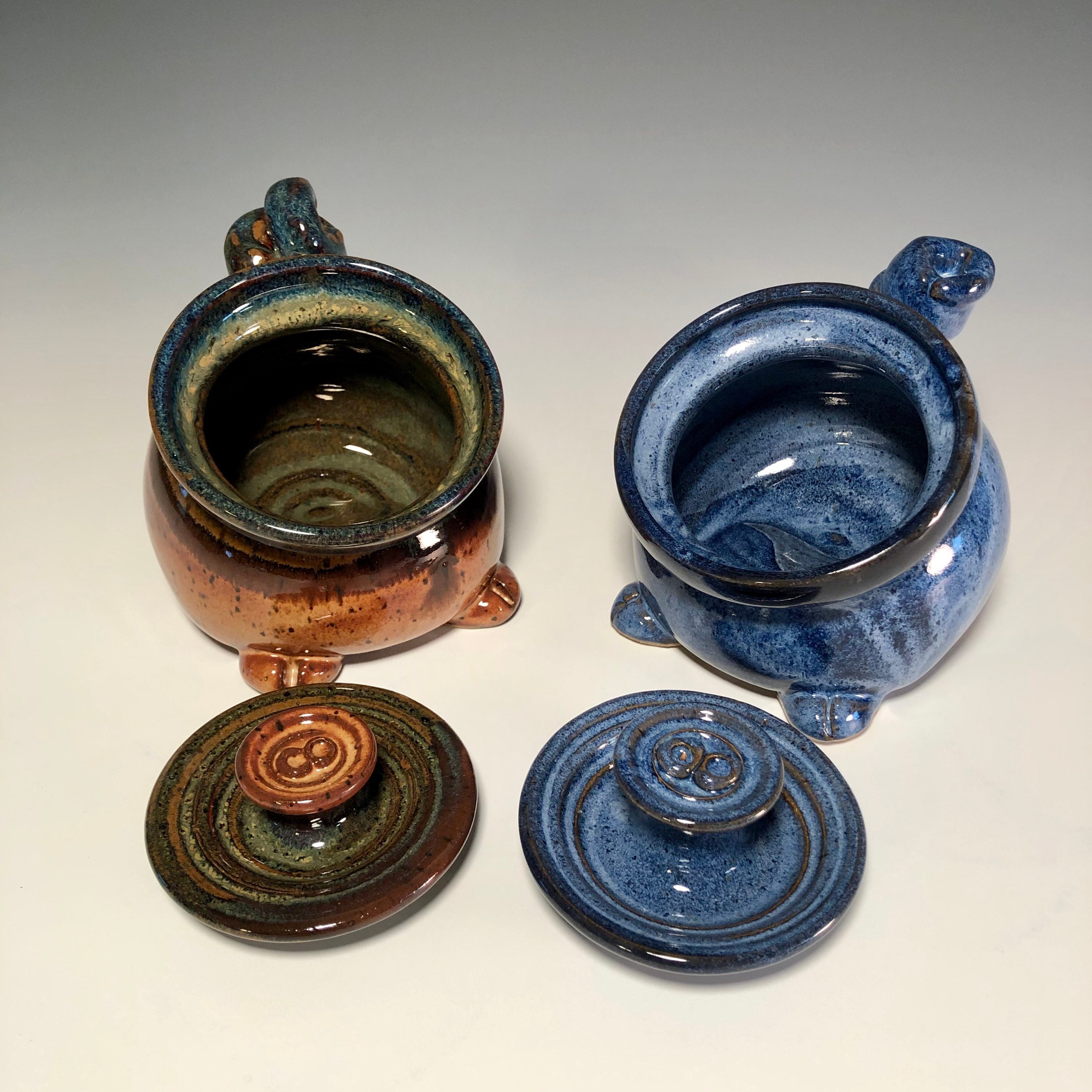 Salt Pig, Salt Cellar, Ceramic Salt Pig, Ceramic Salt Pot, Ceramic Salt ...