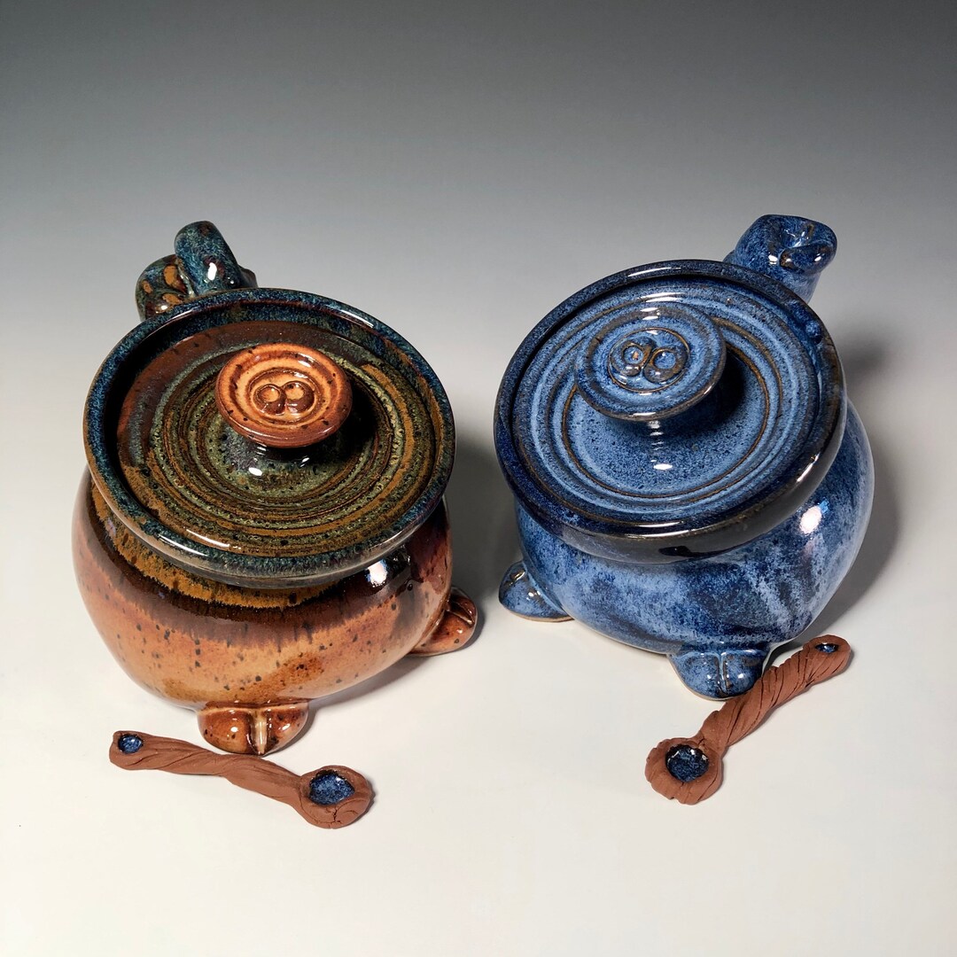 Salt Pig, Salt Cellar, Ceramic Salt Pig, Ceramic Salt Pot, Ceramic Salt ...
