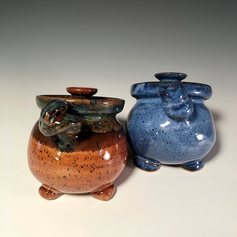 Salt Pig, Salt Cellar, Ceramic Salt Pig, Ceramic Salt Pot, Ceramic Salt ...