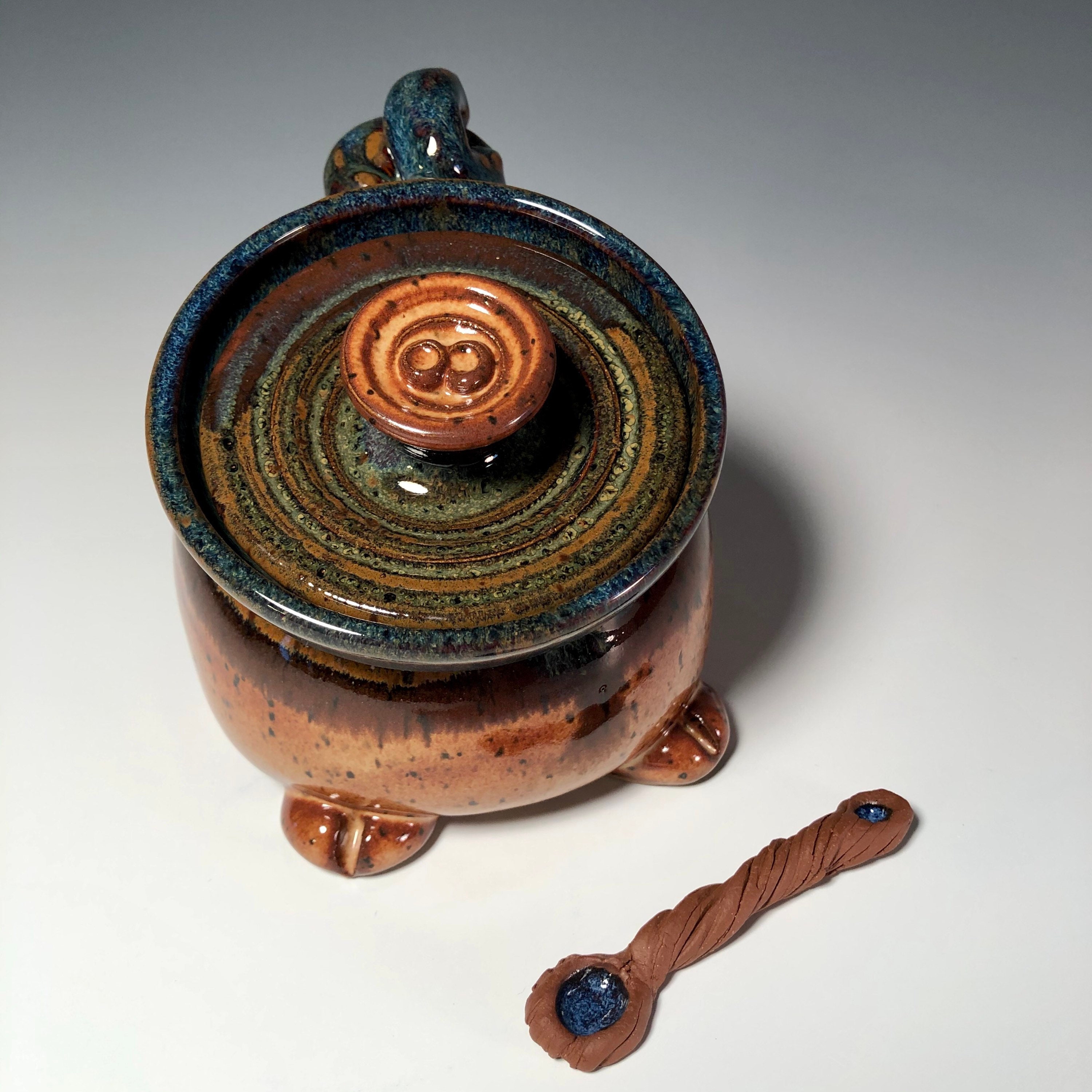 Salt Pig, Salt Cellar, Ceramic Salt Pig, Ceramic Salt Pot, Ceramic Salt ...