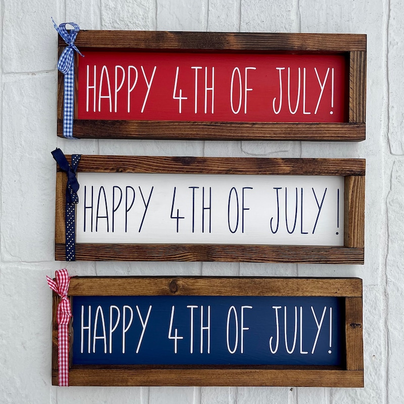 Fourth of July Signs - Etsy