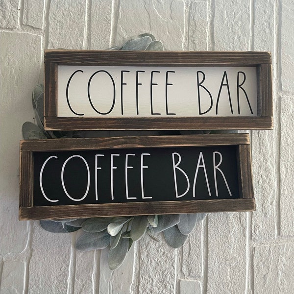 Wooden Coffee Sign - Etsy