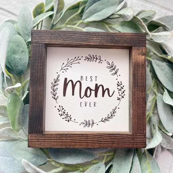 Mom Sign - Etsy