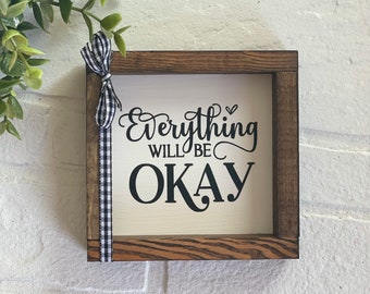 It's Gonna Be Okay Sticker 3x2in. - Etsy