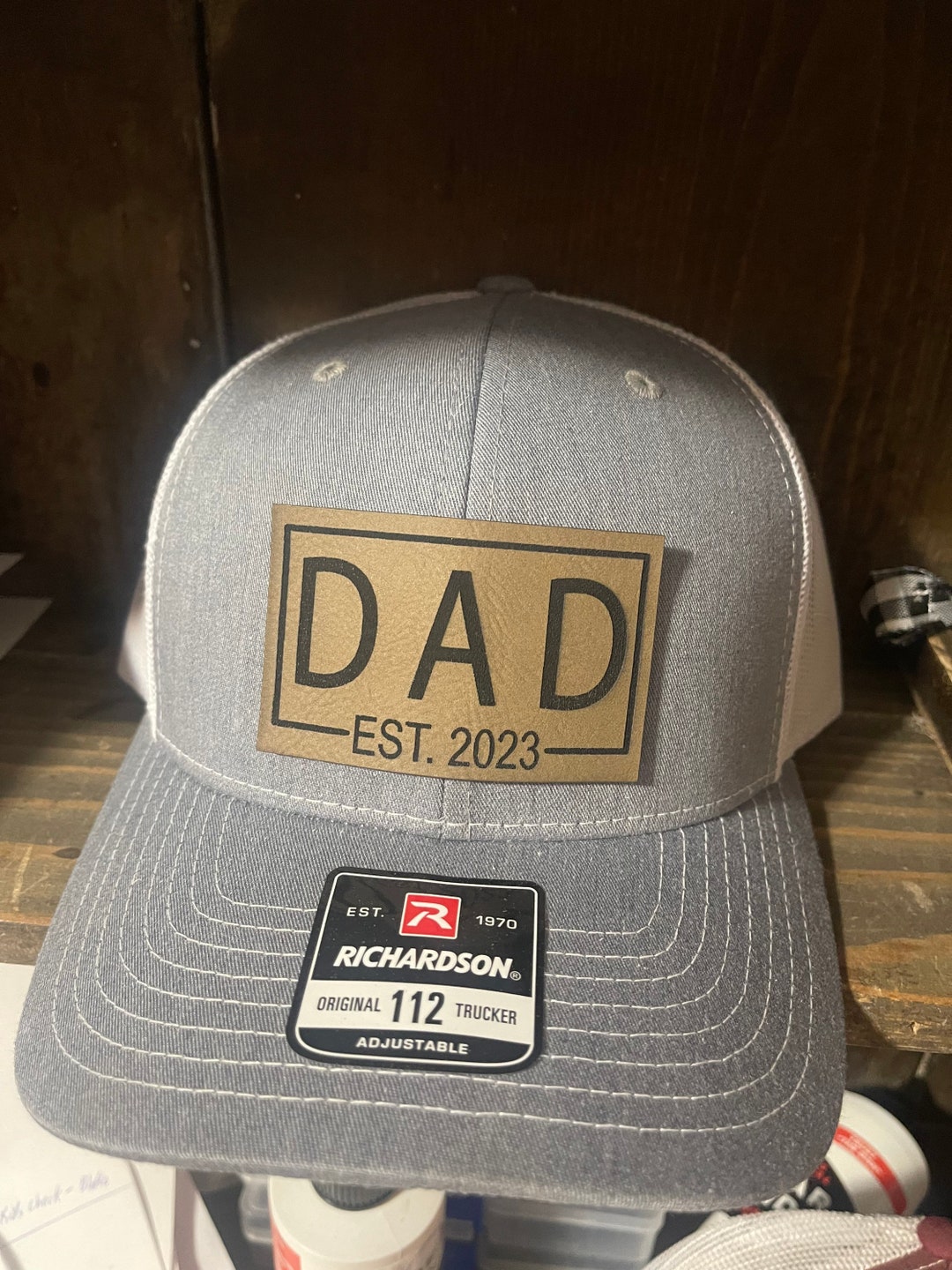 Richardson Dad Custom Hat - Dad Established Trucker Cap - Fathers Day ...