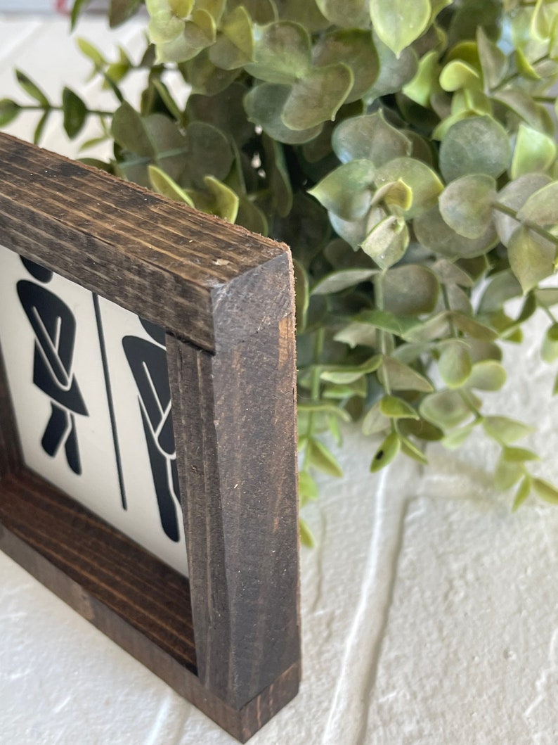 Potty Dance Farmhouse Cute Funny Kids Bathroom Decor Sign - Etsy