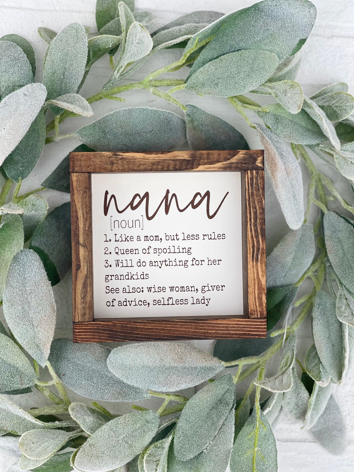 Grandma Definition - Nana Definition Sign - Mothers Day Gift - Grandma ...