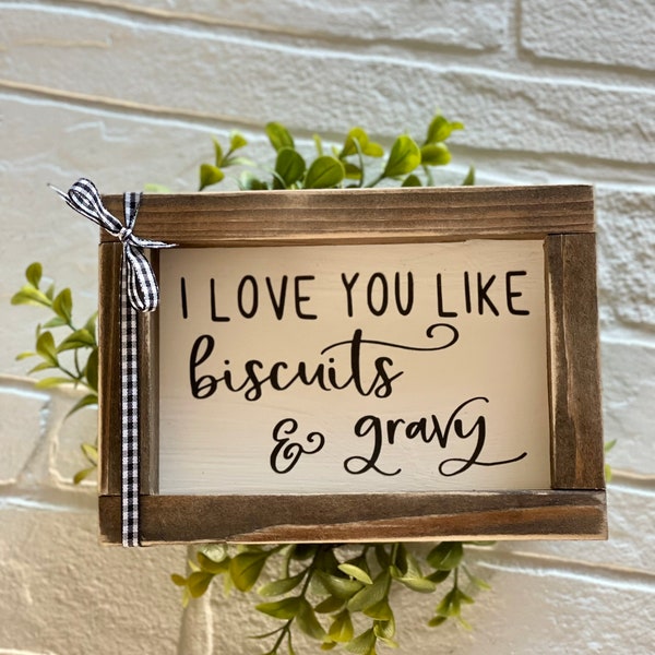 Biscuits and Gravy - Etsy