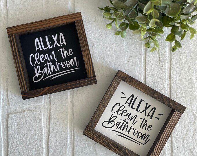 Alexa Cook Dinner Sign / Kitchen Sign / / Funny Sign / Kitchen Decor ...