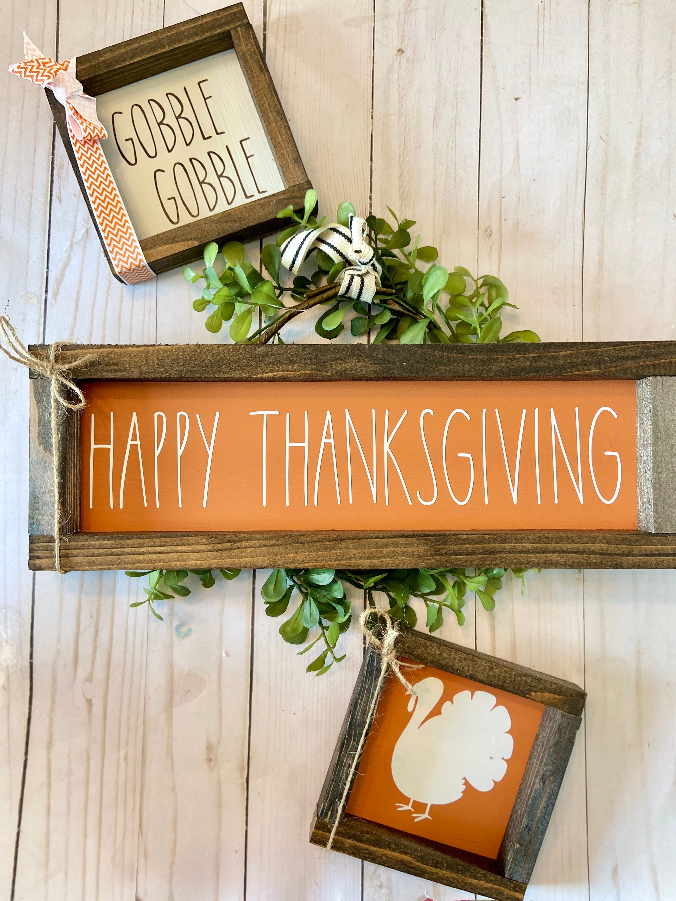 Thanksgiving Farmhouse Decor Signs | Etsy