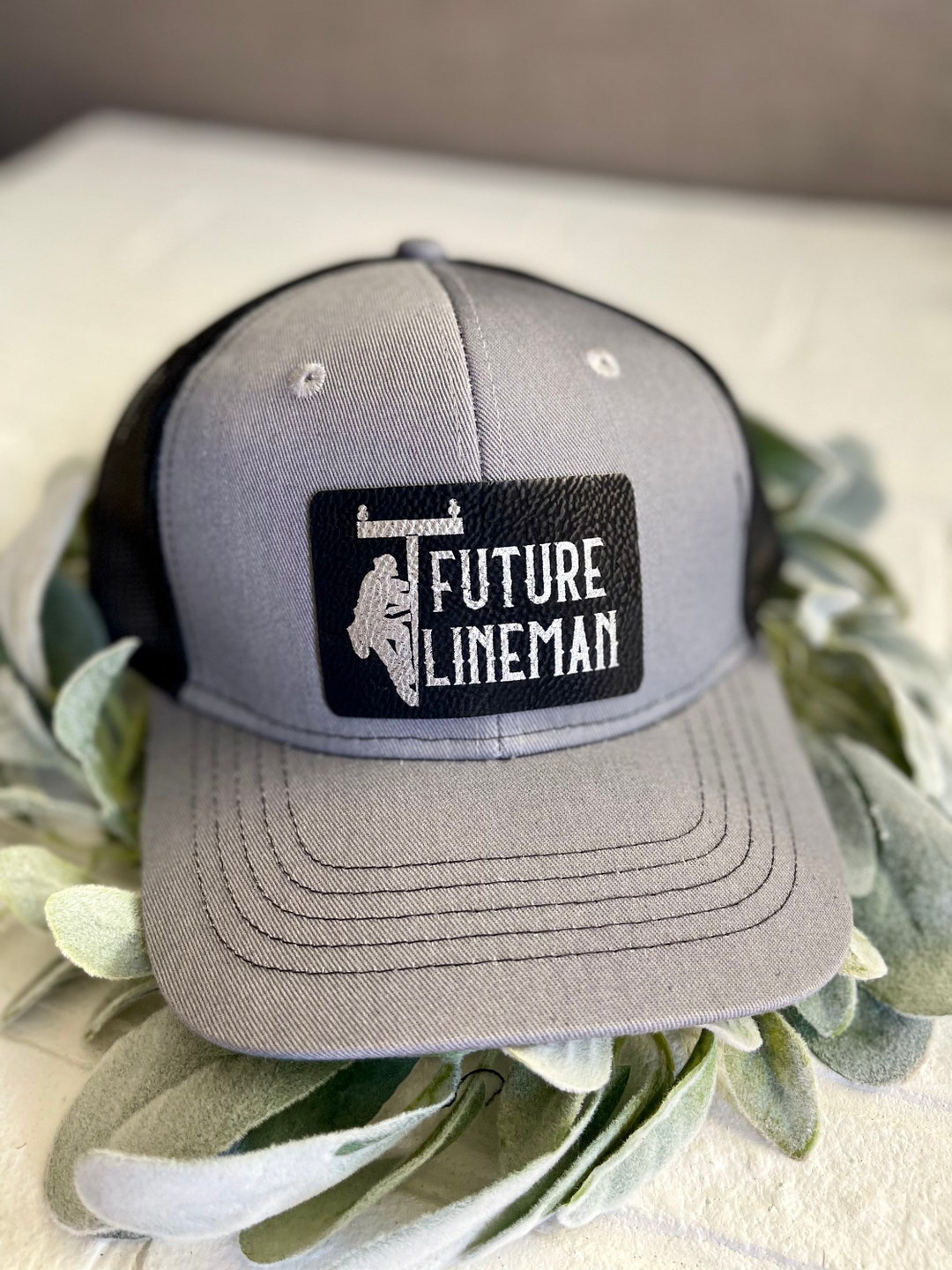 Youth Future Lineman Kids Hat - Line Kid Trucker Hat - Etsy