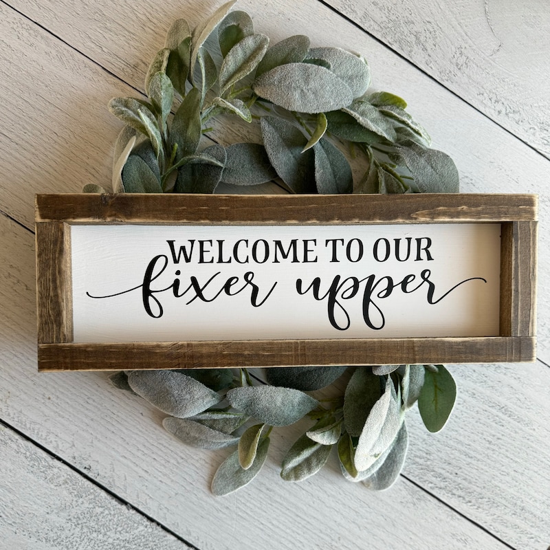 Fixer Upper Wall Decor - Etsy
