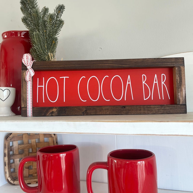 Hot Cocoa Bar Sign - Etsy