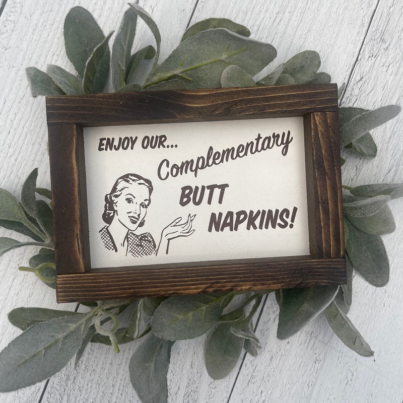 Your Butt Napkin My Lord - Etsy