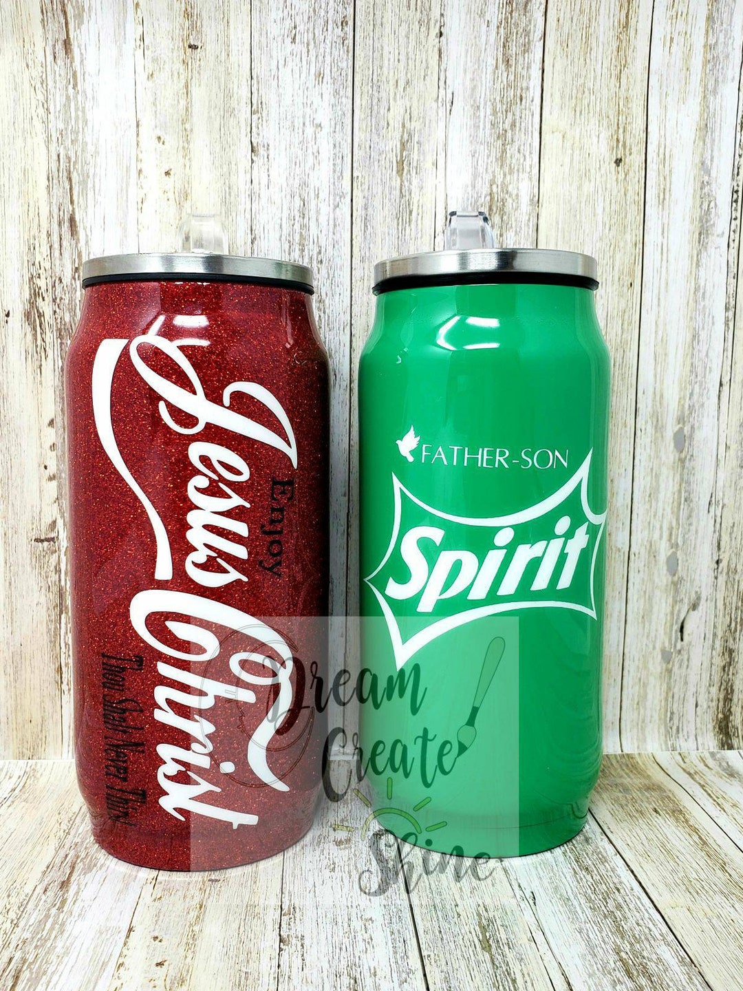 Coca Cola Inspired Christian Tumbler Cup - Etsy
