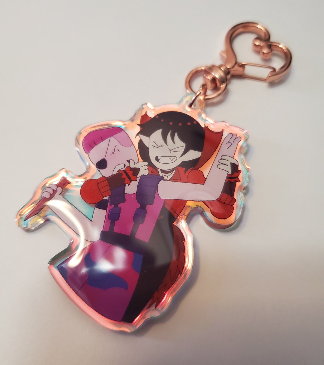 Bubbline Toxic Yuri Keychain - Etsy