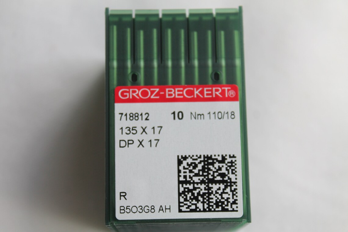Groz Beckert Sewing Machine Needles Round Piston DP X 17 | Etsy
