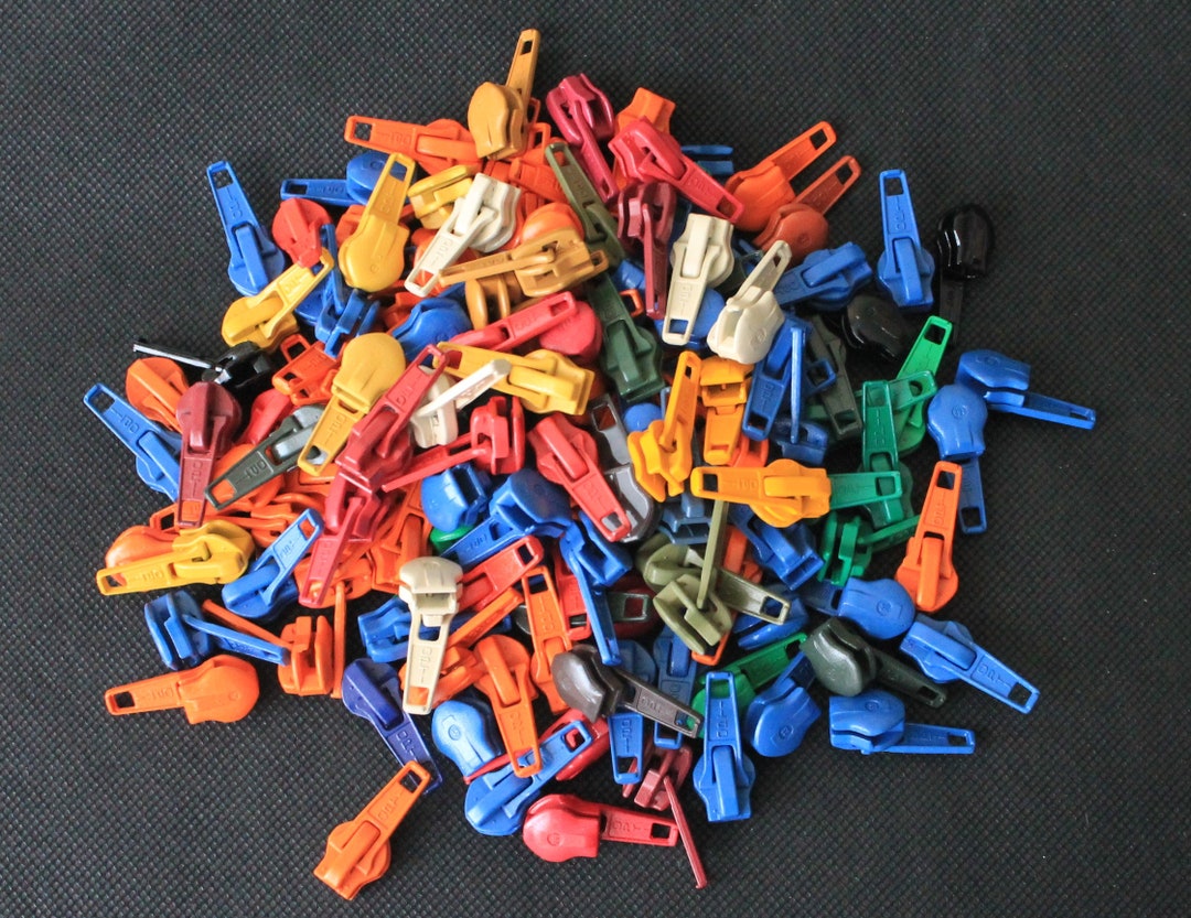 OPTI Slider, Zipper for Spiral Zippers Number 5, Metal, Rustproof 2 ...