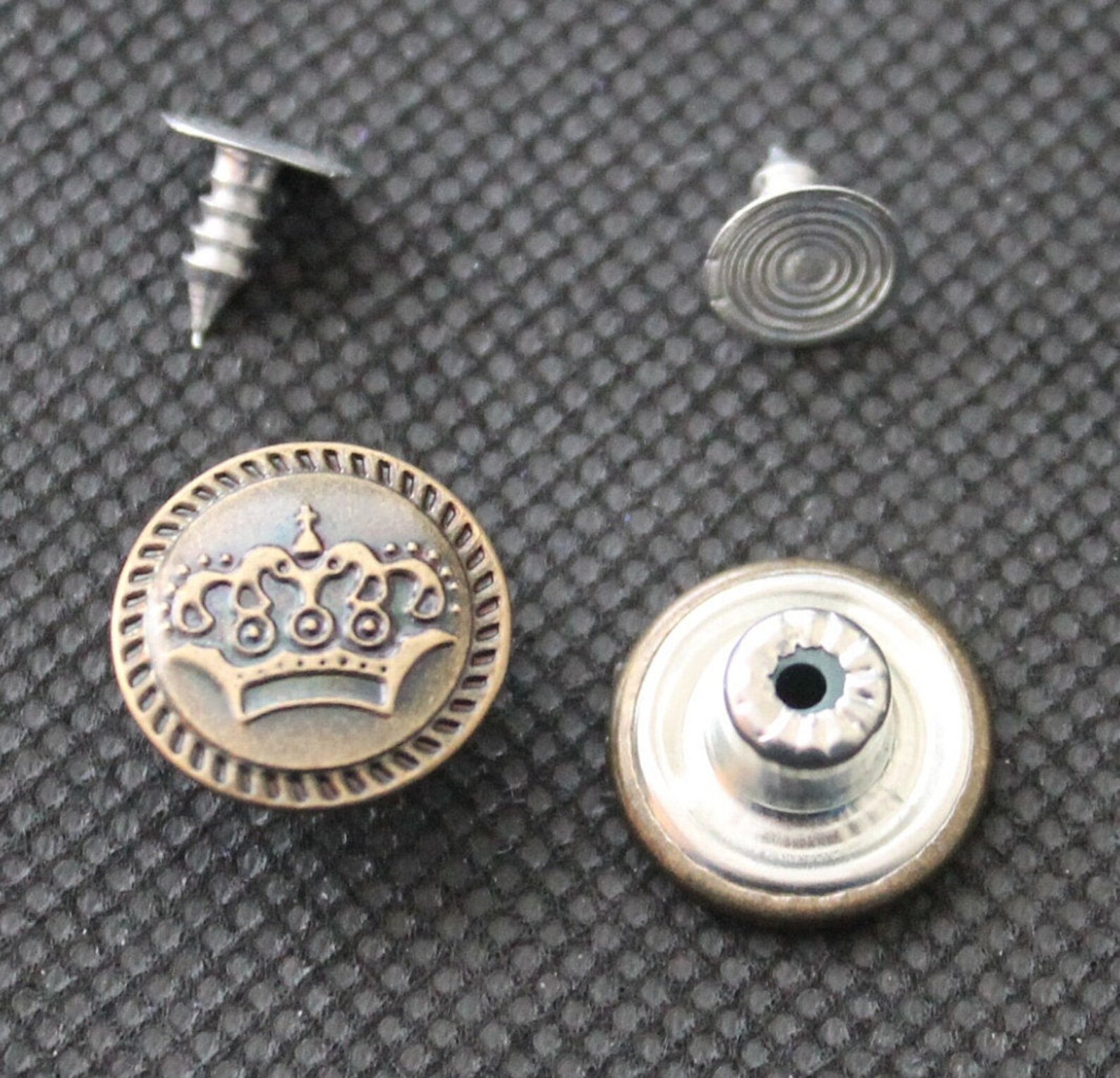 Jean buttons buttons trouser buttons metal stainless rust | Etsy