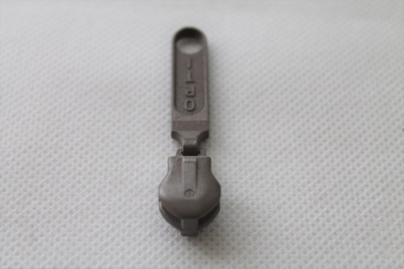 OPTI Slider Zipper for Spiral Zippers Number 5 Metal - Etsy