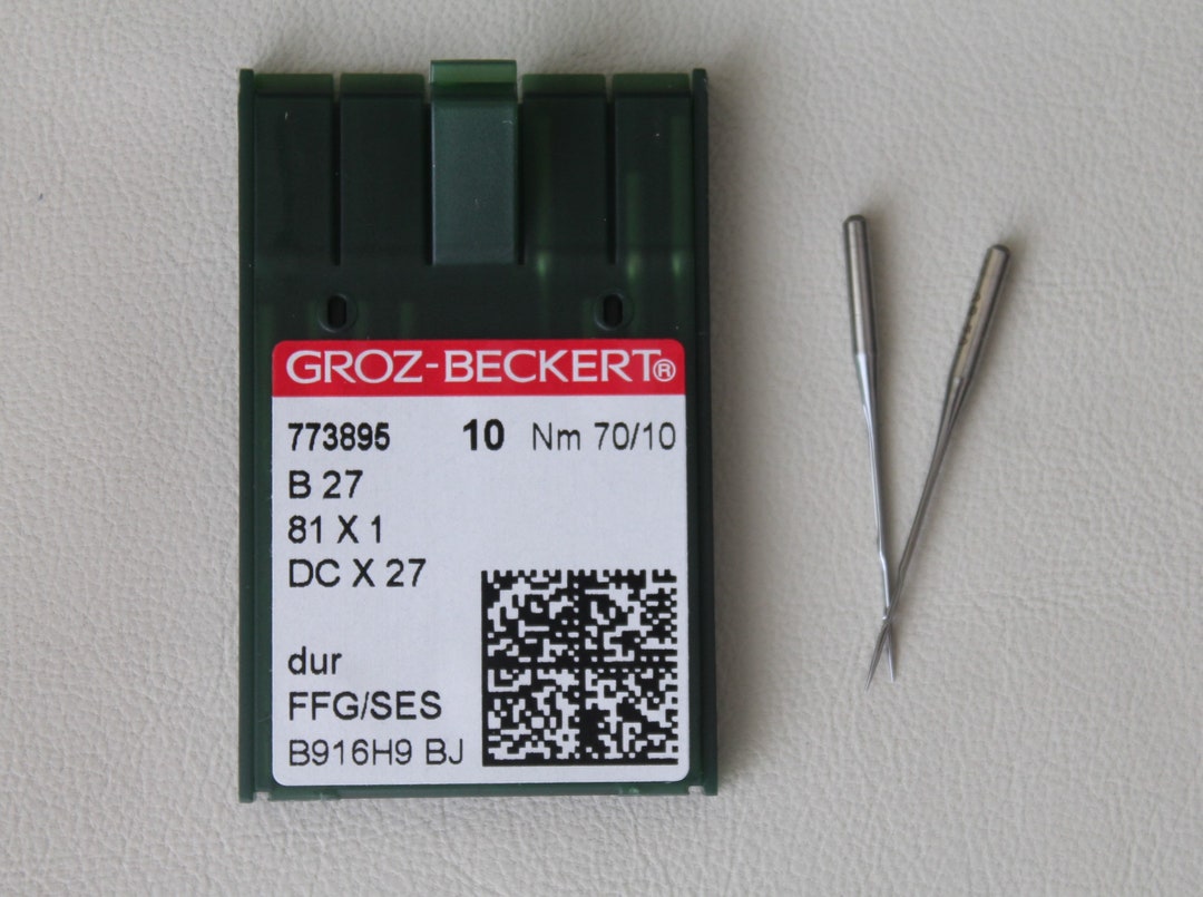 Groz Beckert Sewing Machine Needles Overlock Needles Round Piston Needle System B 27 - Etsy