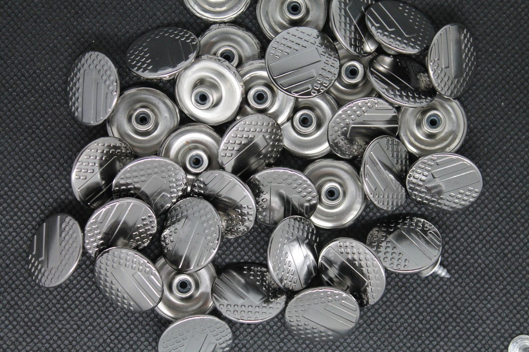 Jeans Buttons 12.5 Mm Diameter Buttons, Trouser Buttons Metal, Rust ...