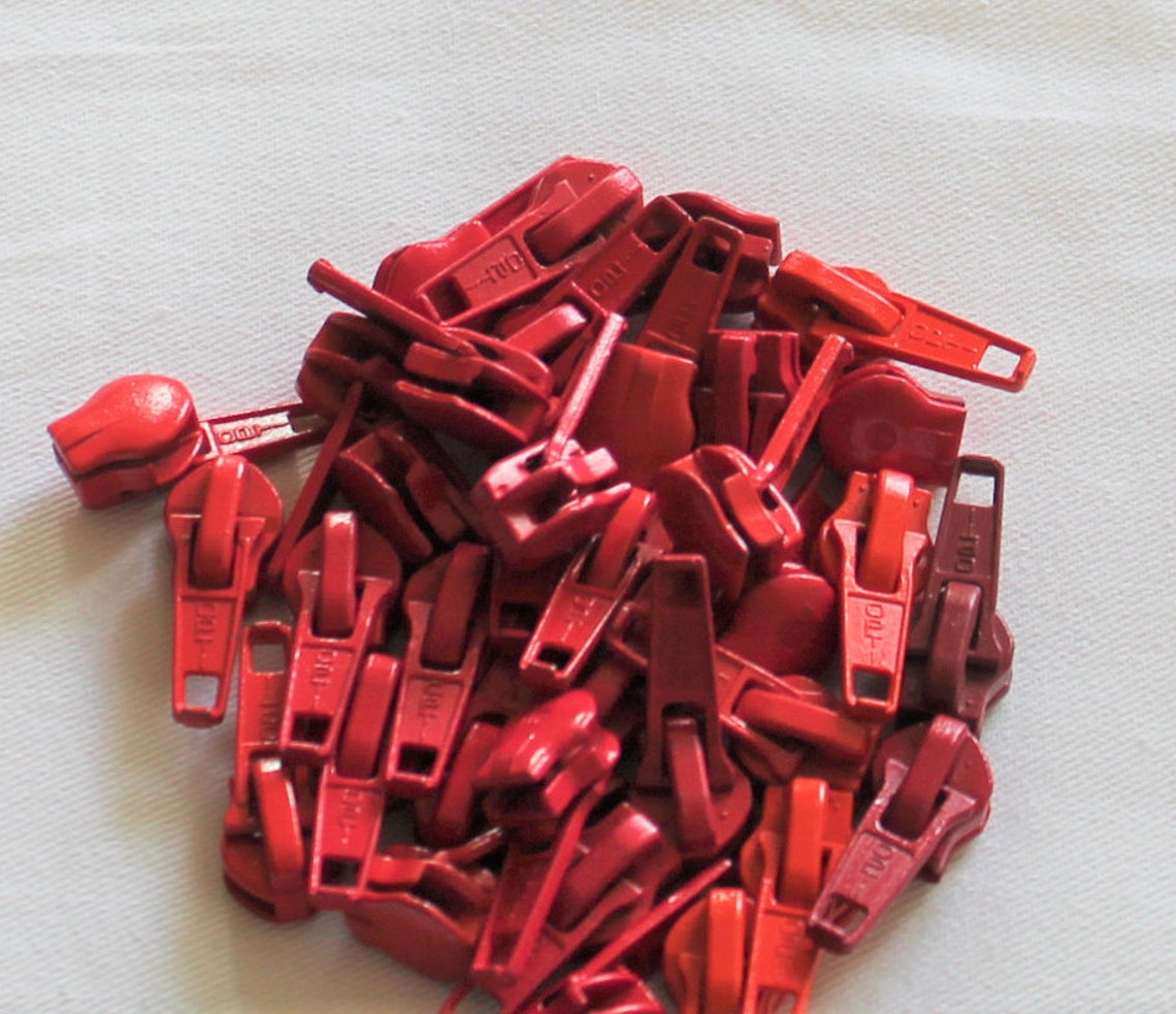 OPTI Slider, Zipper for Spiral Zippers Number 5, Metal, Rustproof 2 ...