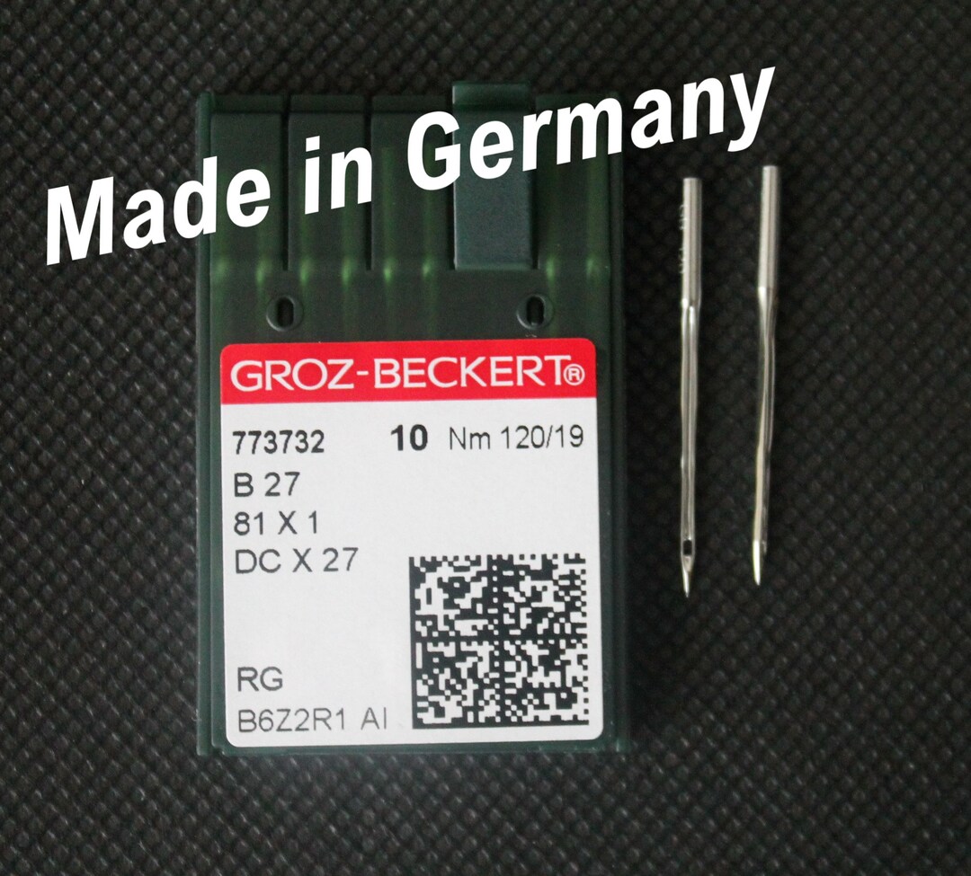 Sewing Machine Needles Groz Beckert Overlock Needles Round Shank Needle ...