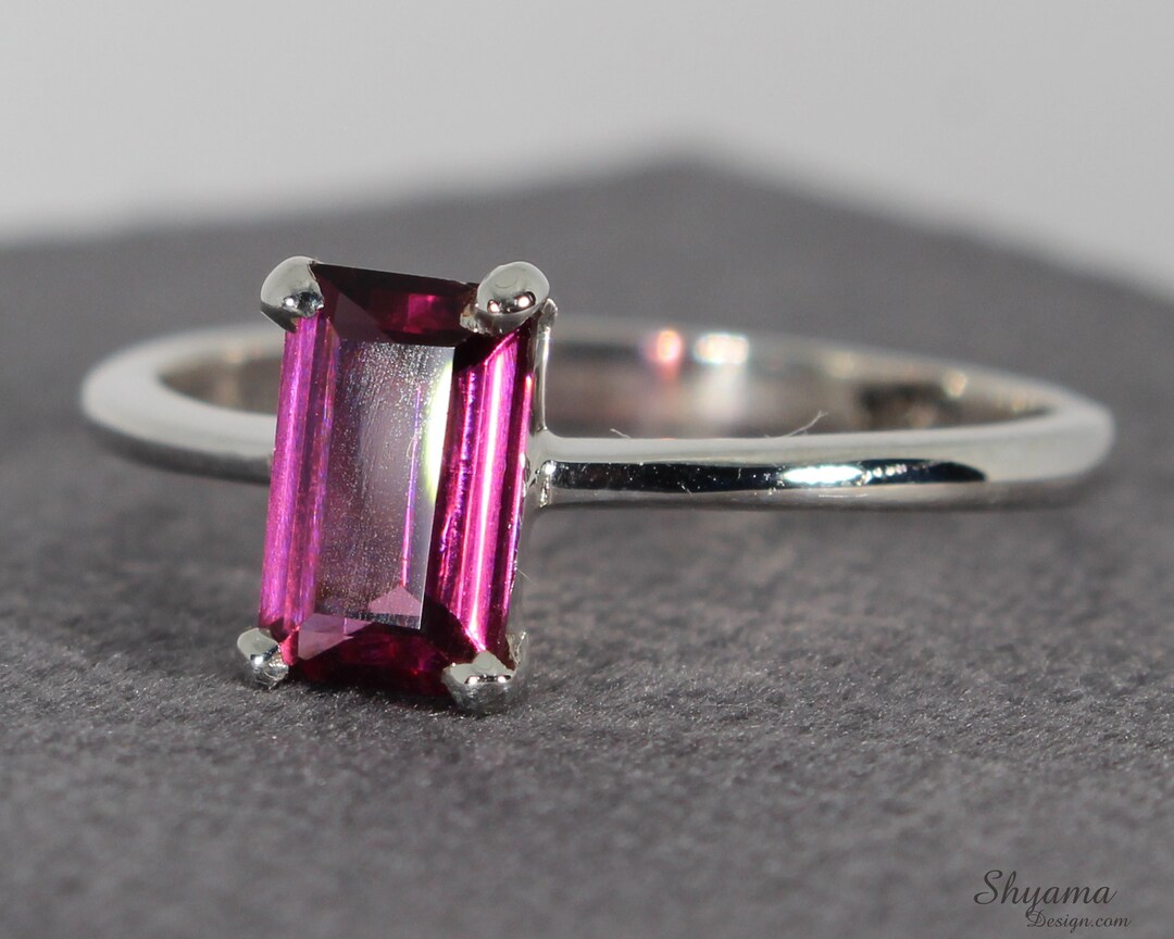 Pink Zircon, Gemstone Silver, Ring Made For, Engagement Wedding, and ...