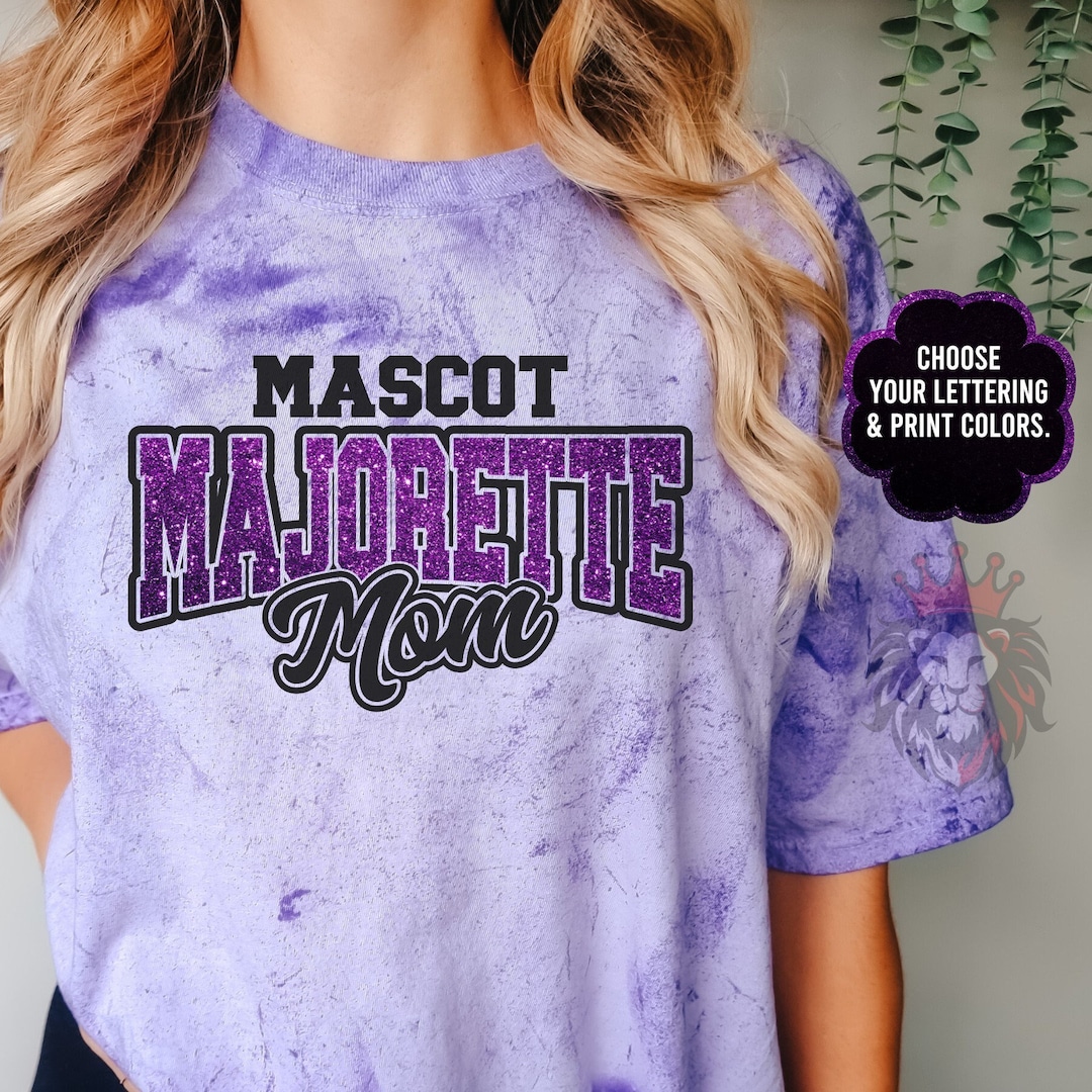 Custom Majorette Mom Spirit Wear Majorette Mom Tees - Etsy