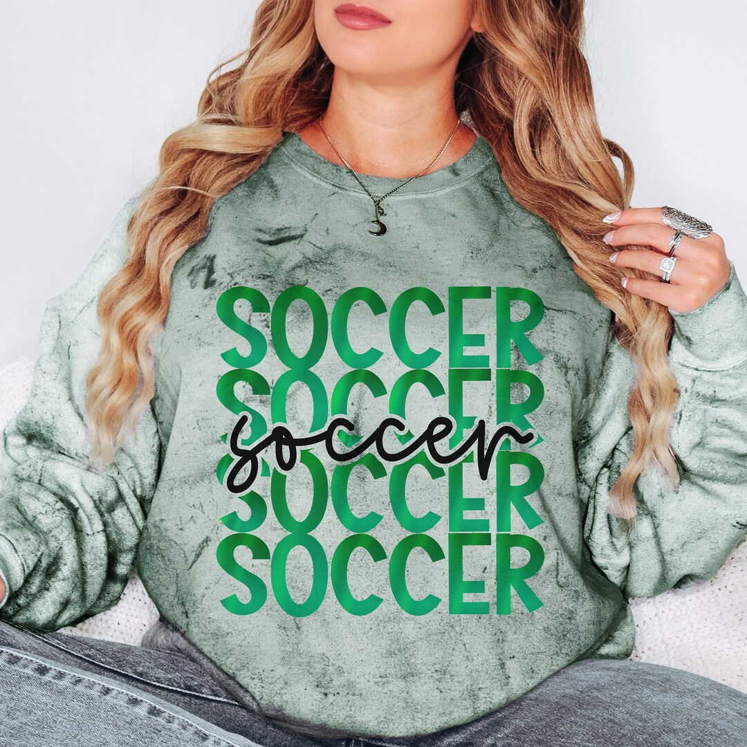 Soccer Spirit Wear With Player's Name & Number T-shirts and Sweatshirts ...