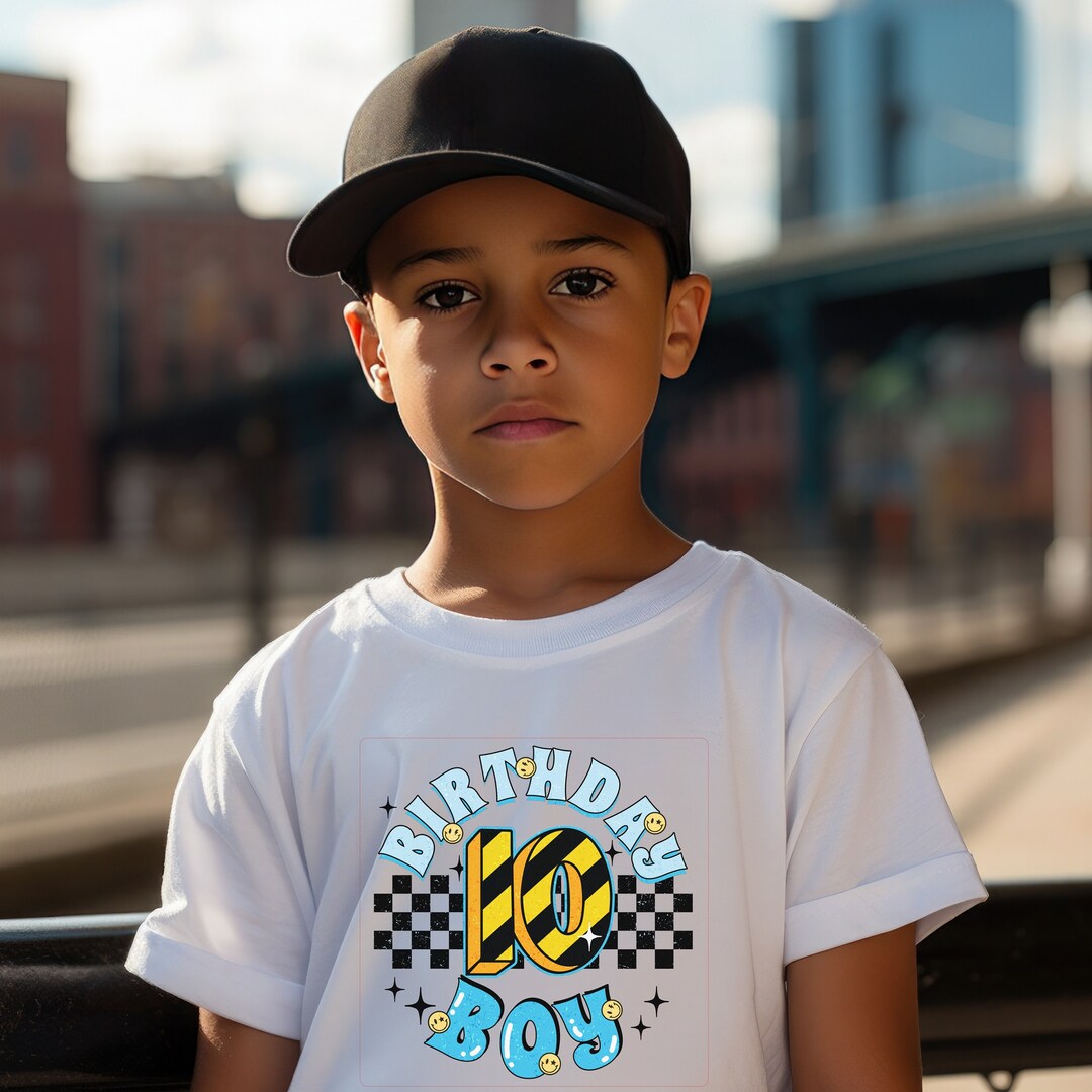 Custom Birthday Boy Yellow Excavator Construction Digging Shirt. - Etsy