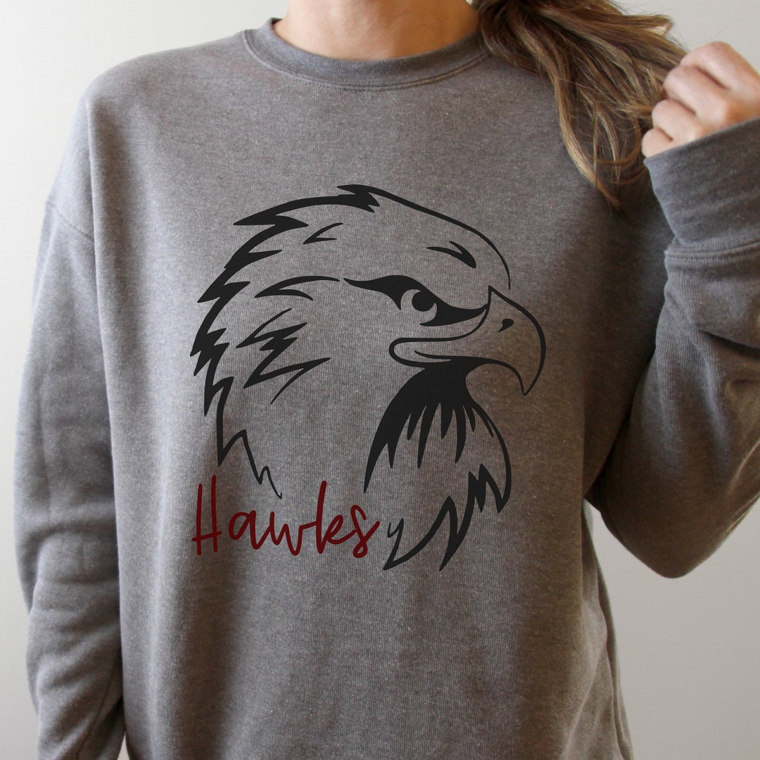 Hawks School Team Spirit Tees, Sweatshirts Hoodies. - Etsy