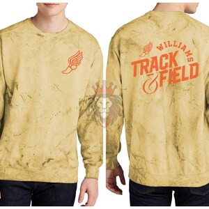 Custom and Personalized Track & Field Spirit Wear on Comfort Colors ...