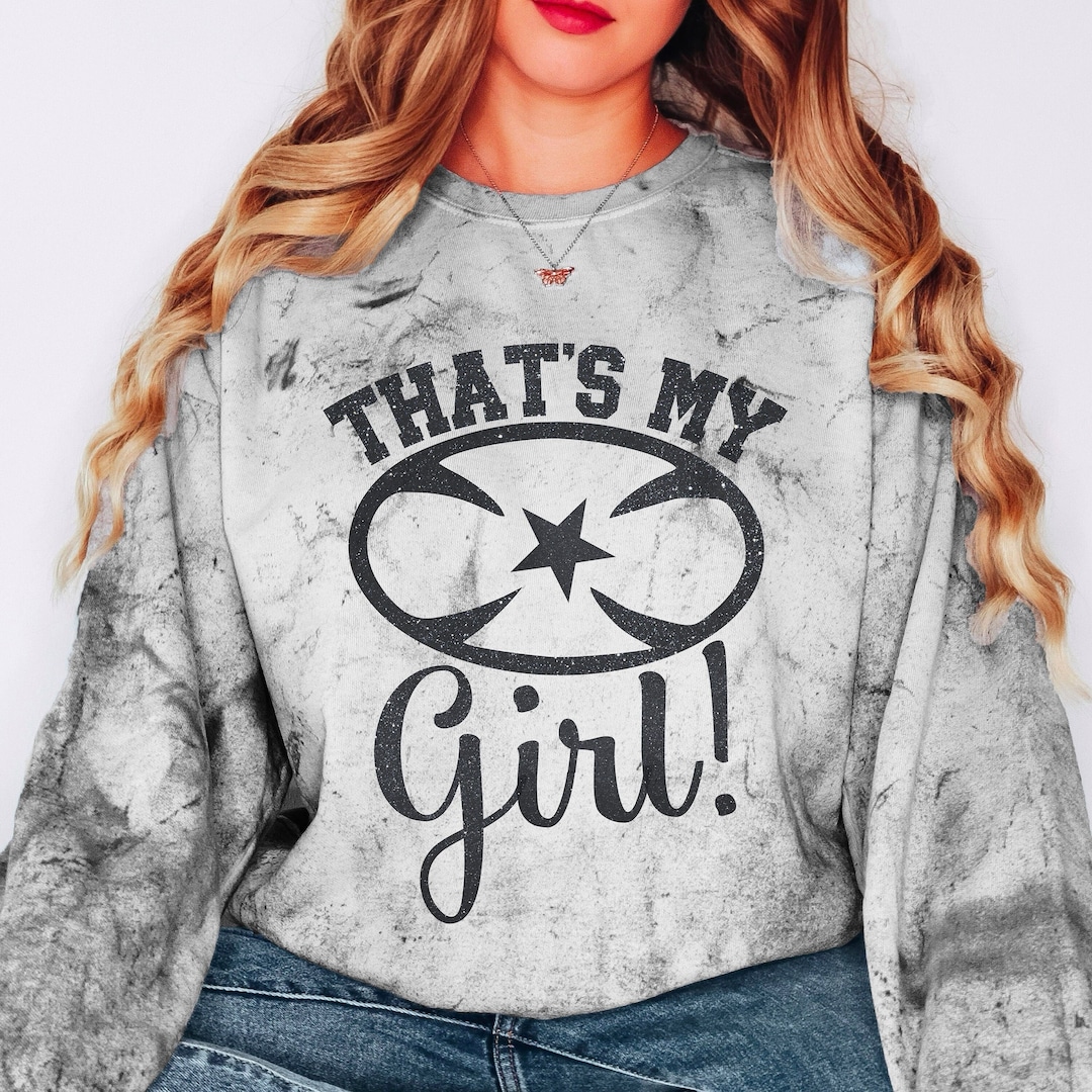 That's My Rugby Girl or Boys Spirit Wear on Comfort Colors Color Blast ...