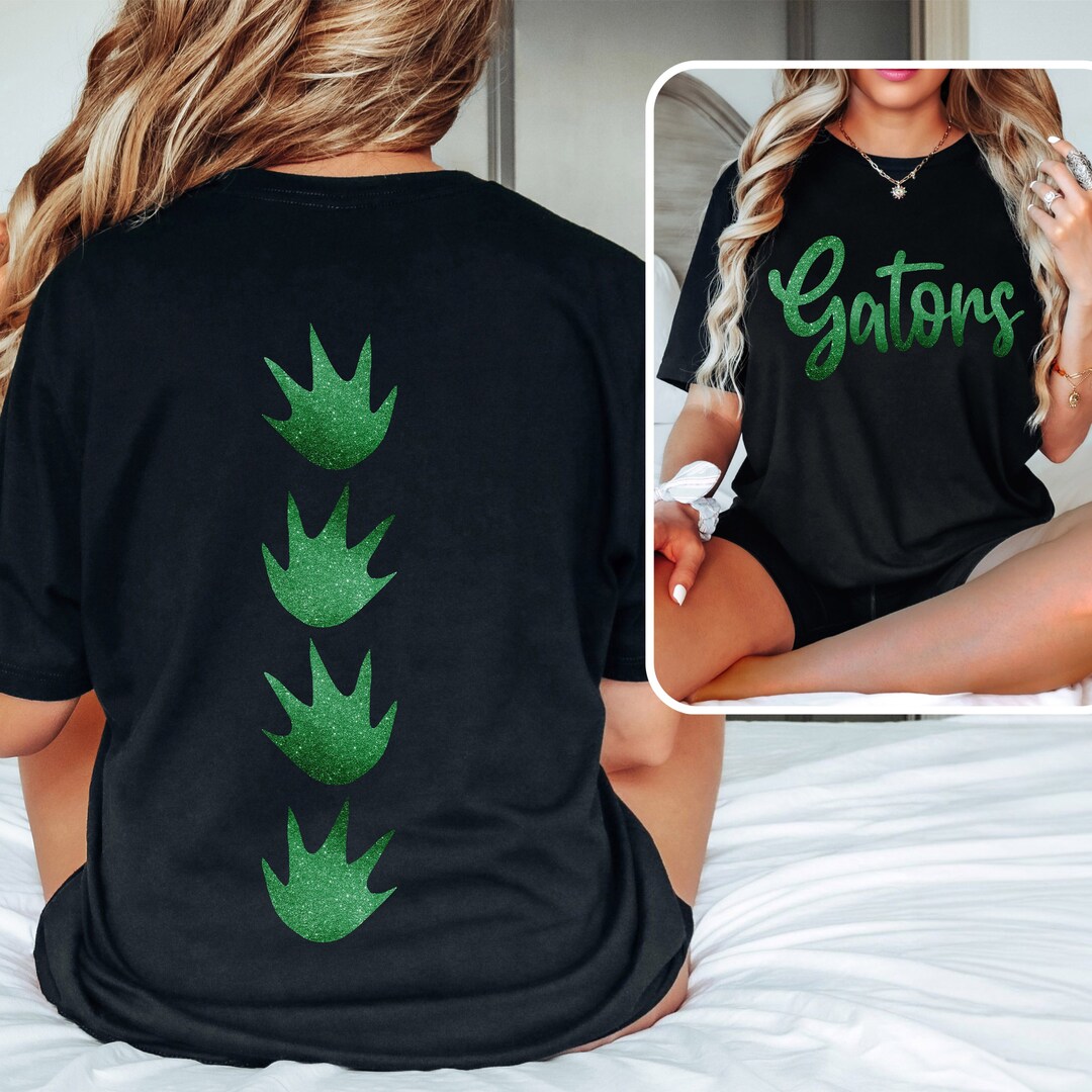 Custom Gators Spirit Wear With Paw Prints T-shirts, Sweatshirts ...