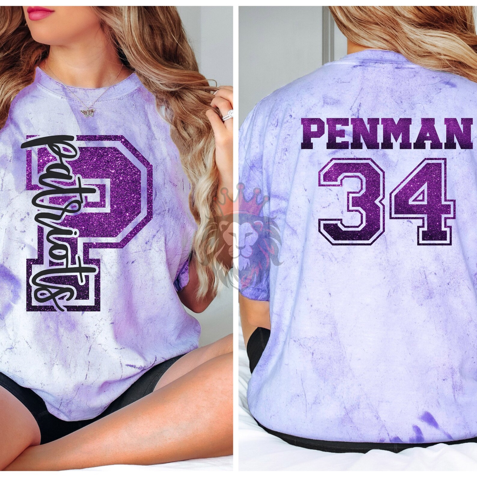 Custom Patriots Spirit Wear on Comfort Colors Color Blast T-shirts ...