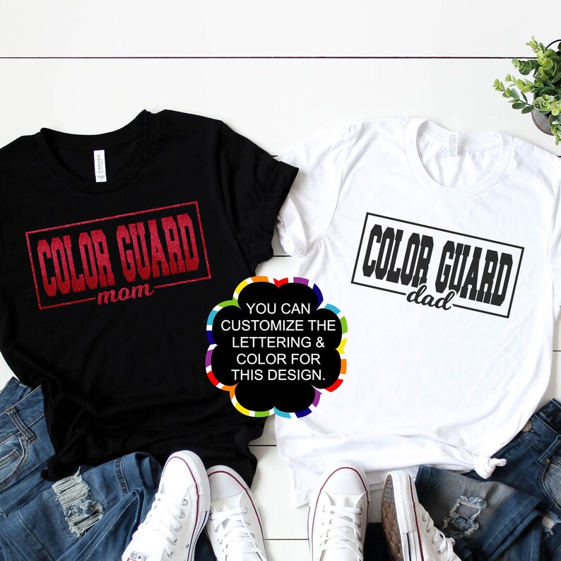 Custom Color Guard Family Shirts Color Guard Mom Color - Etsy