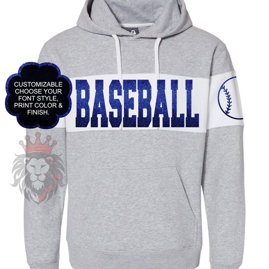 Custom & Personalized Baseball Hoodies for Teams, Coaches, Students ...