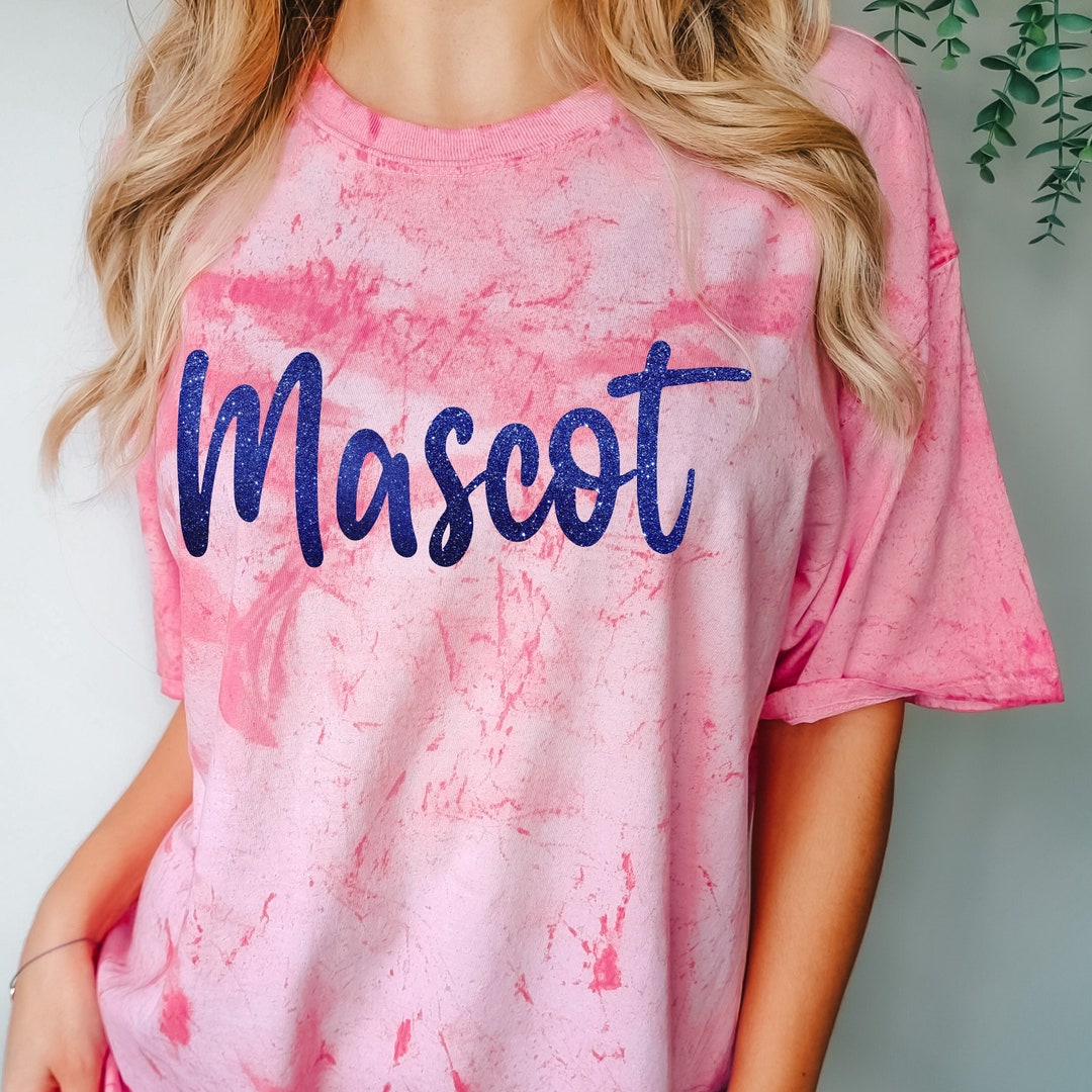 Custom Cursive Mascot School College Team Spirit Wear on Comfort Colors ...