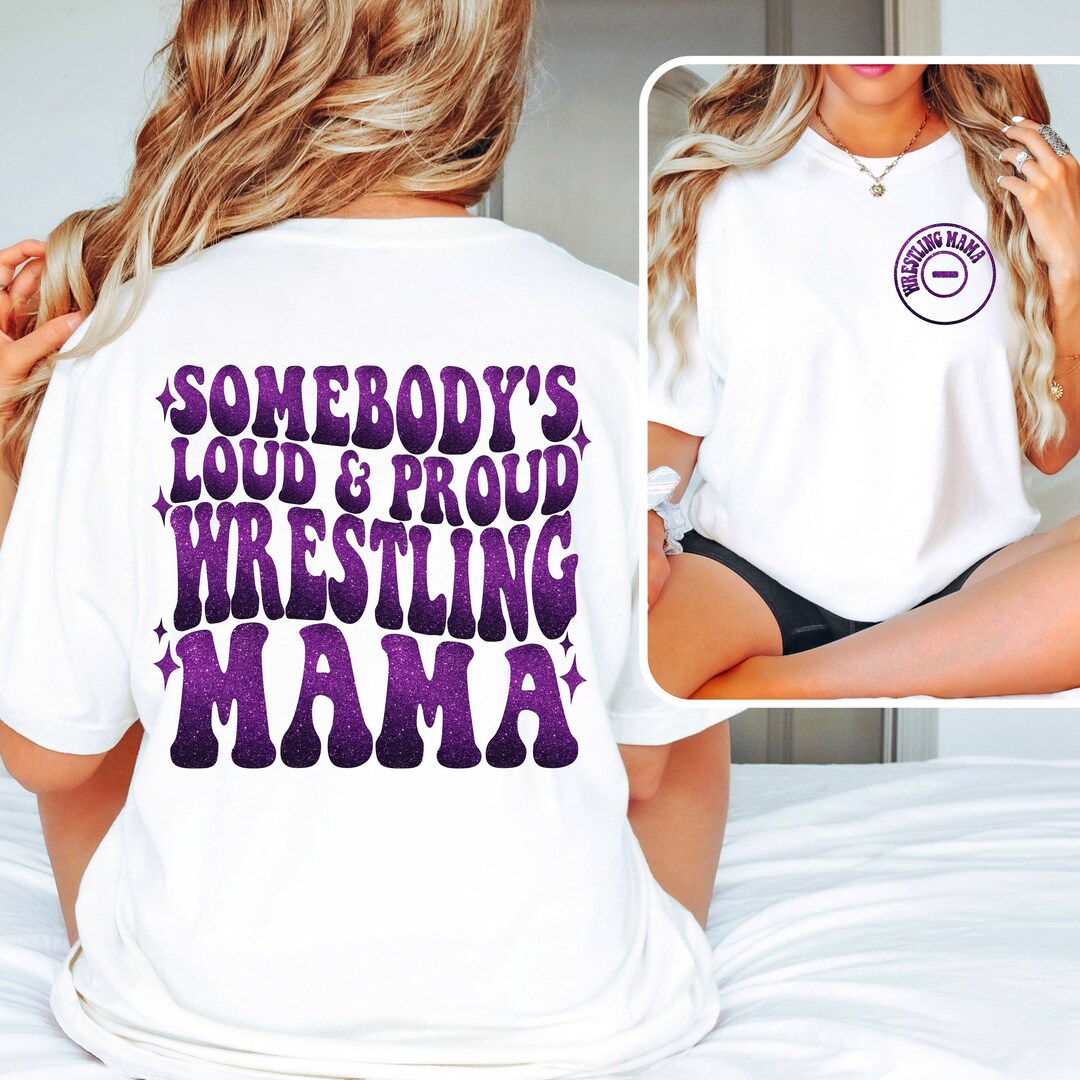 Custom Wrestling Mama Spirit Wear Shirts, Sweatshirts and Hoodies. - Etsy