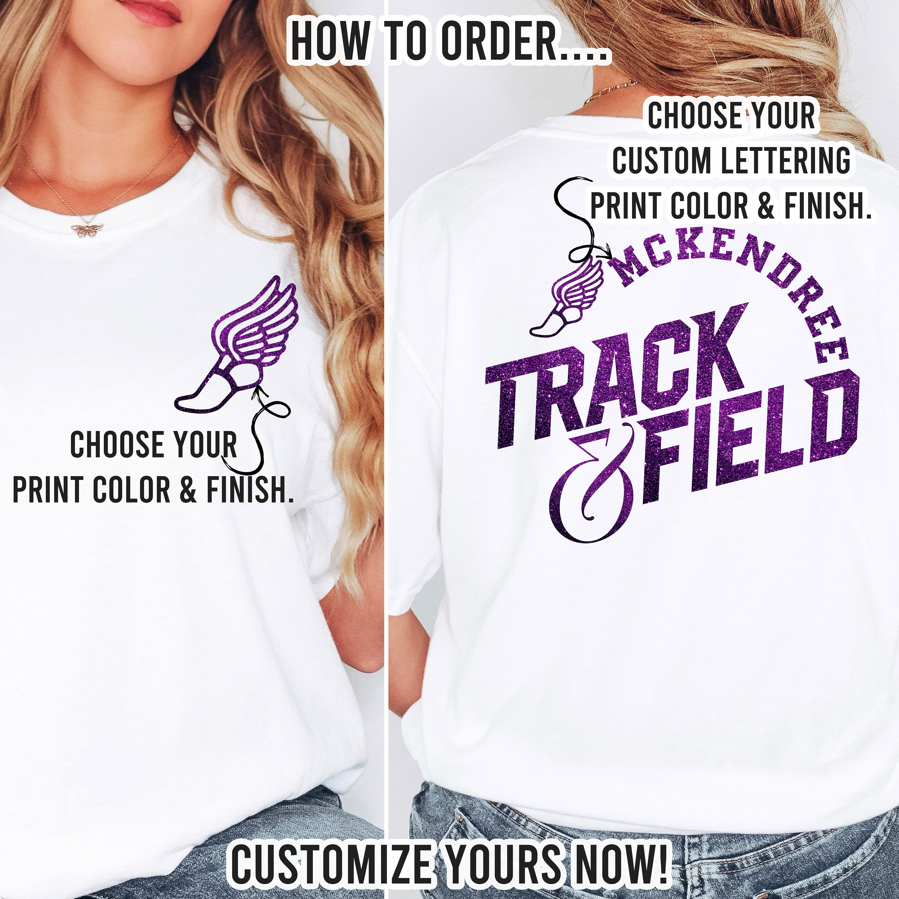 Custom and Personalized Track & Field Spirit Wear Shirts, Sweatshirts ...