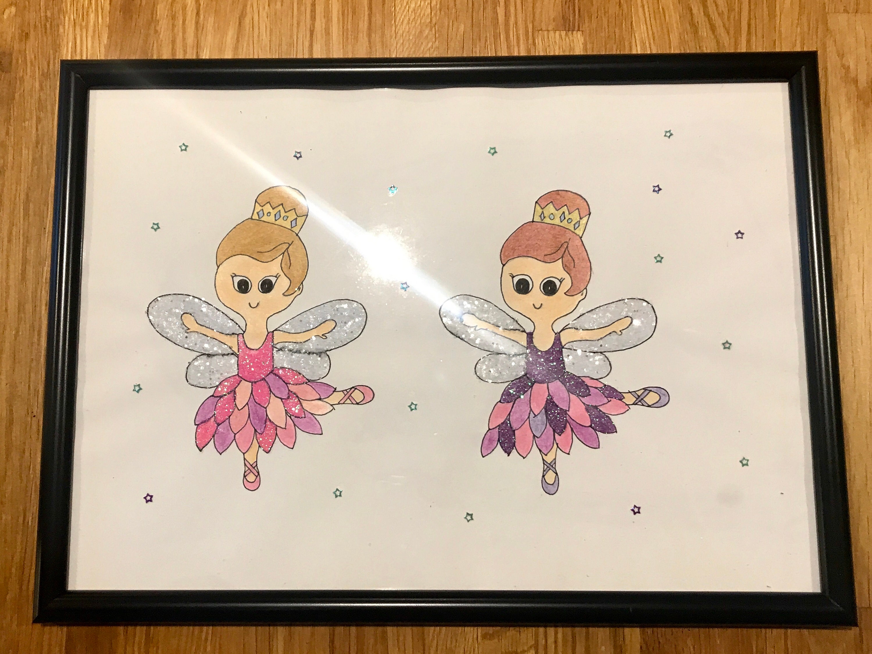 Personalised Sugar Plum Fairy Drawing - Etsy