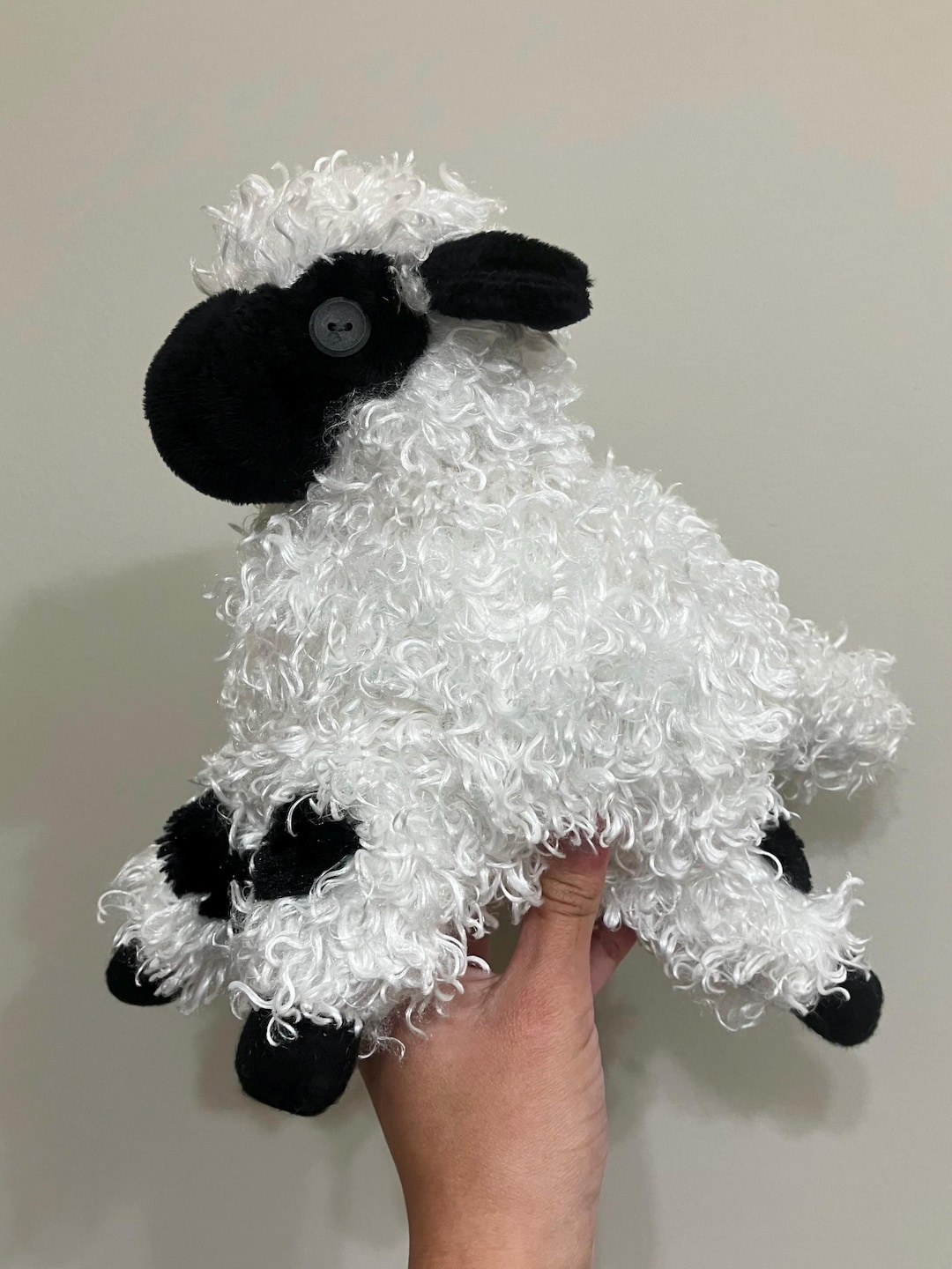 Valais Blacknose Sheep Plush - Etsy