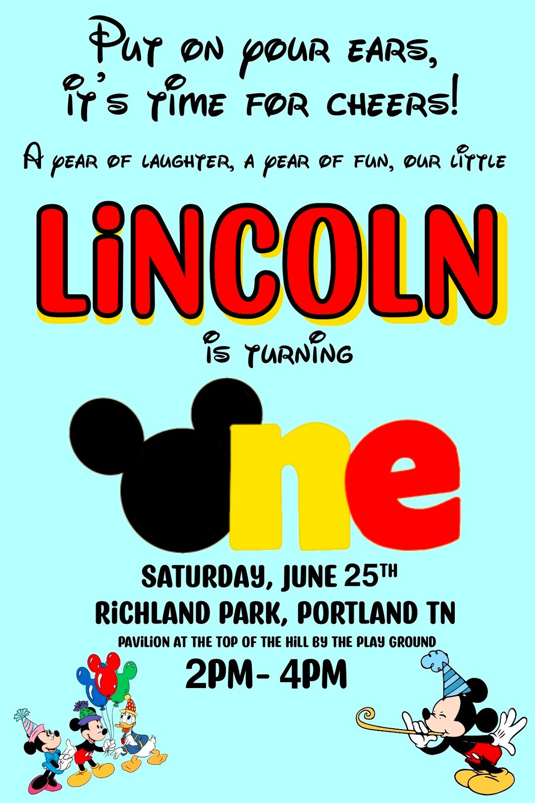 Custom Birthday Invitations, Custom Invites, Kid Birthday Invitations ...