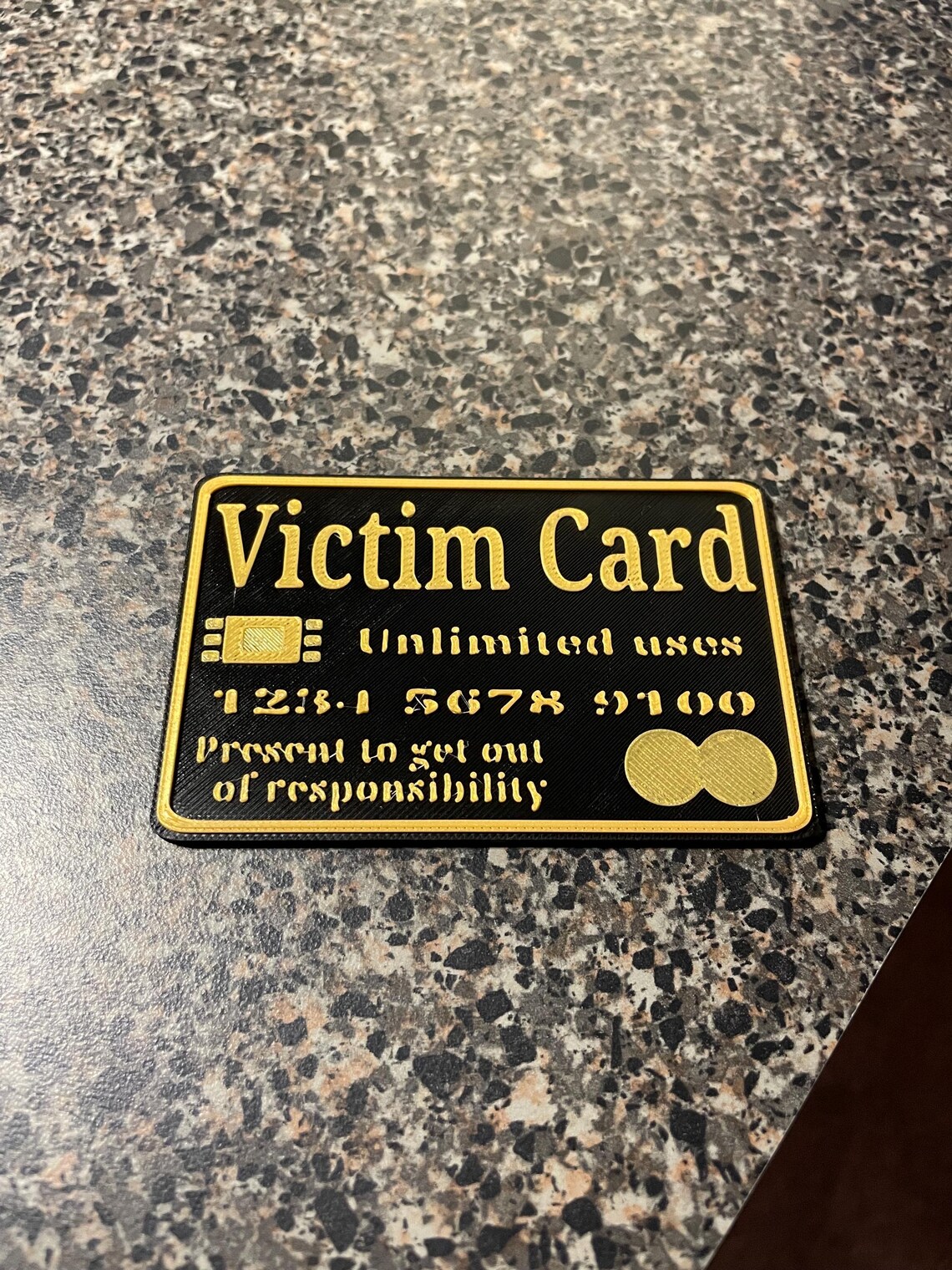 Victim Card - Etsy