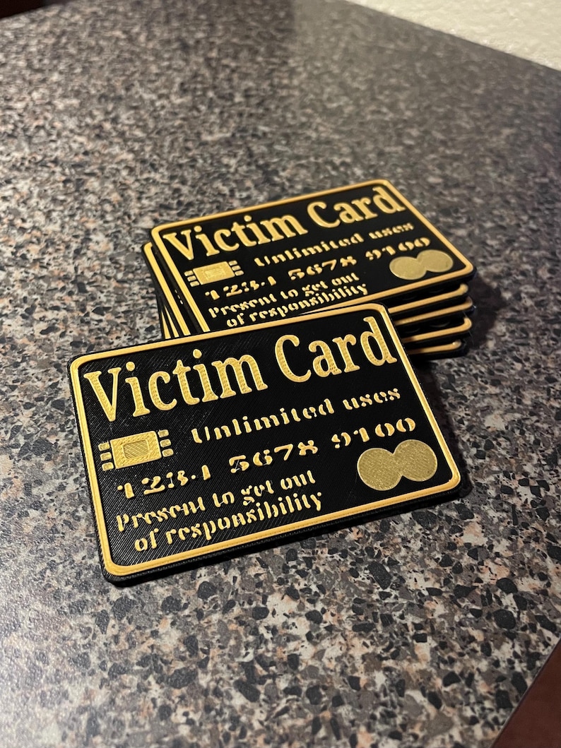 Victim Card - Etsy