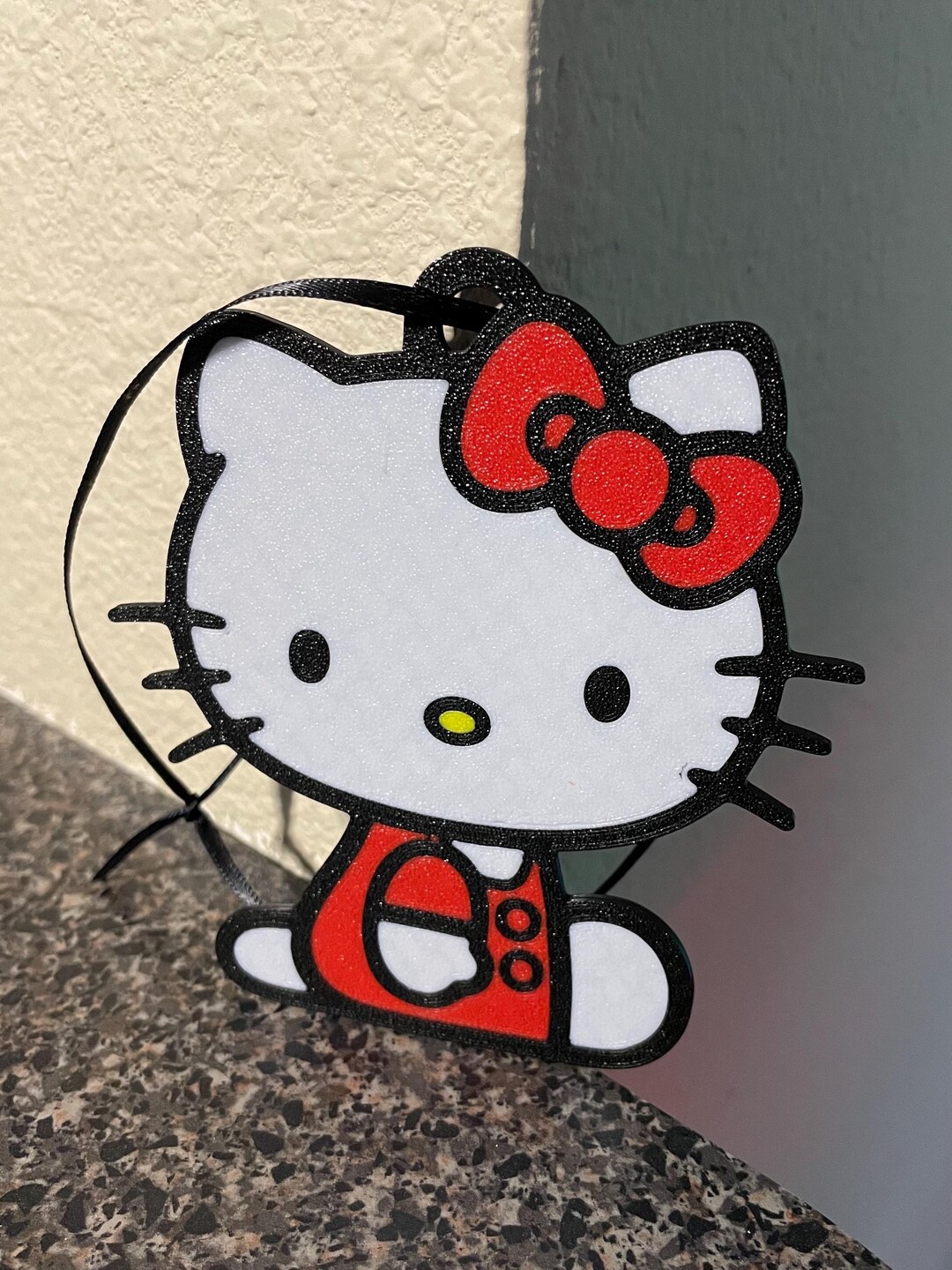Hello Kitty Rear View Ornament - Etsy